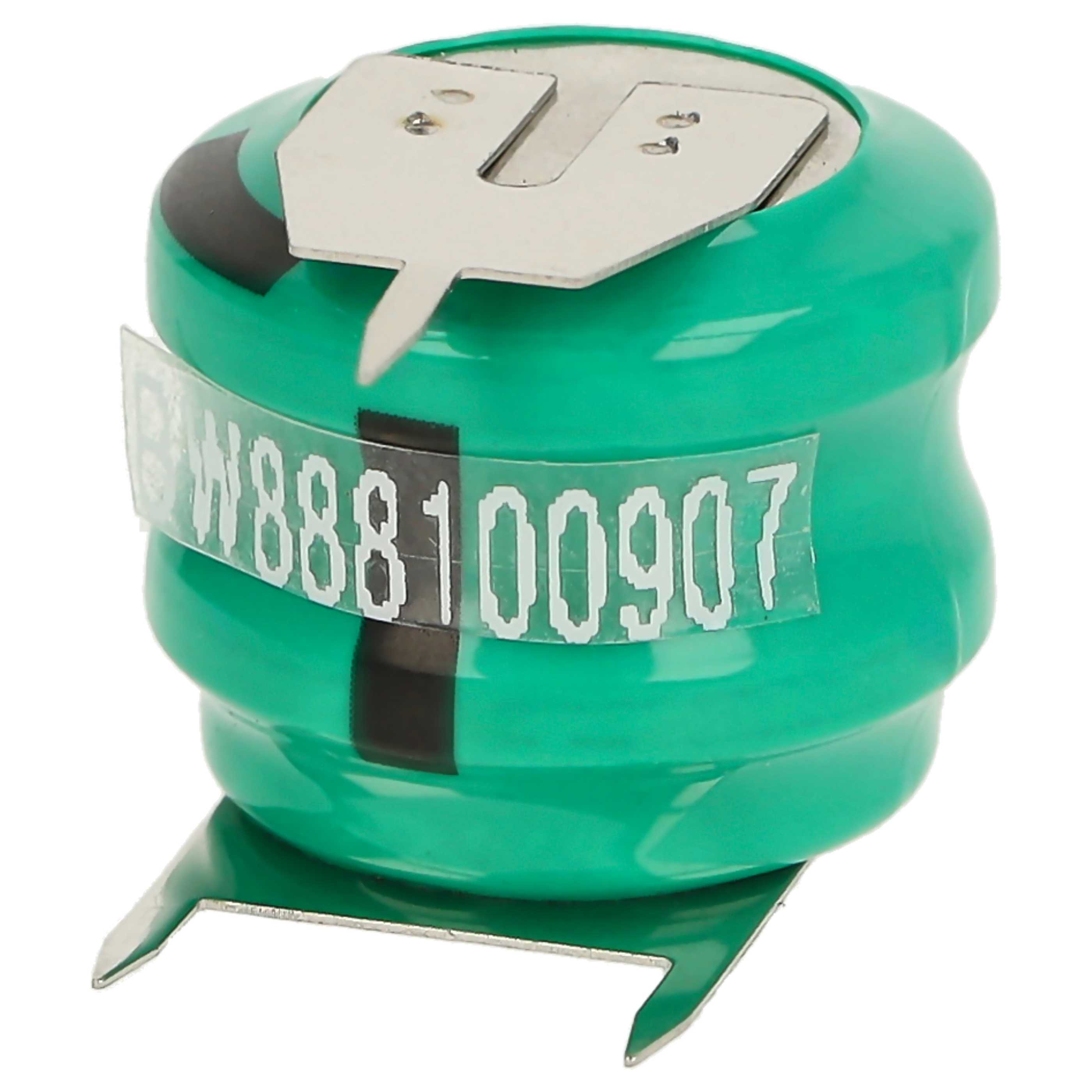Pile bouton de type V80H pour le modélisme et autres - 80mAh 2,4V NiMH ...